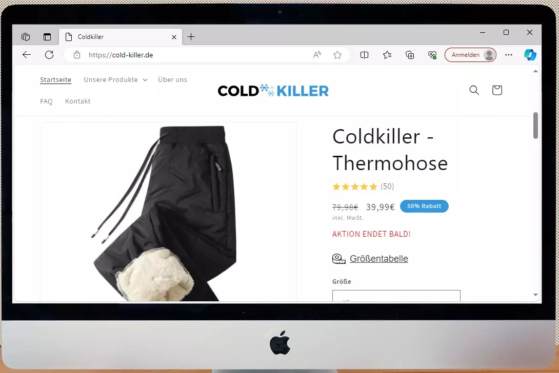 Coldkiller Thermohose von cold-killer.de - Erfahrungen und Bewertungen
